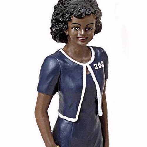 Zeta Phi Beta Lady Figurine - Etsy