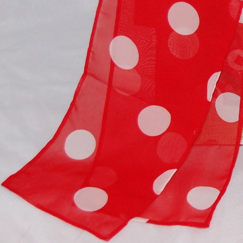 Black Tie Red Polka Dot - Etsy