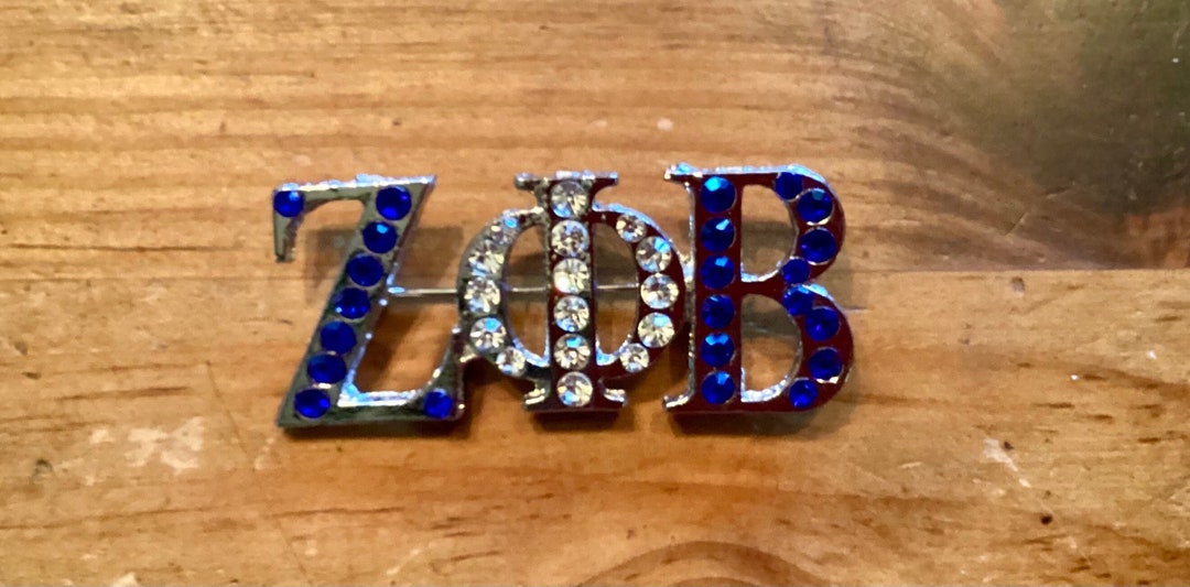 Zeta Phi Beta Sorority Letter Lapel Pin - Etsy