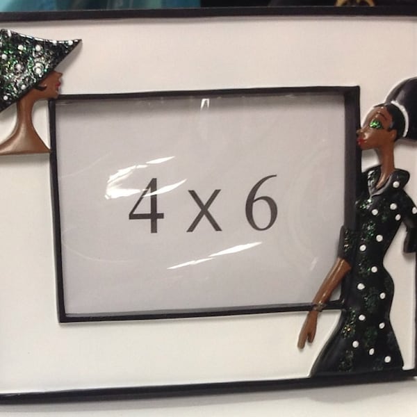 African Lady Picture With Frame - Etsy