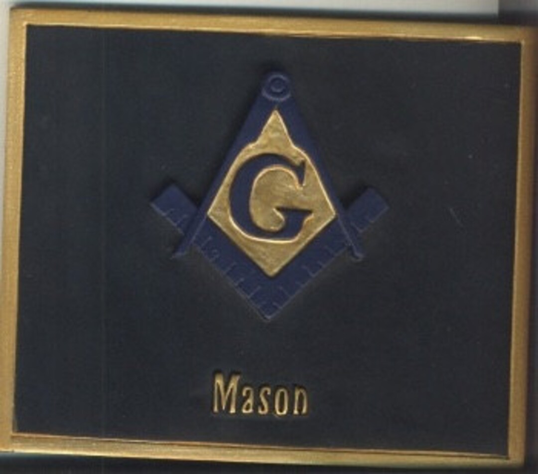 Mason Art Plaque - Etsy