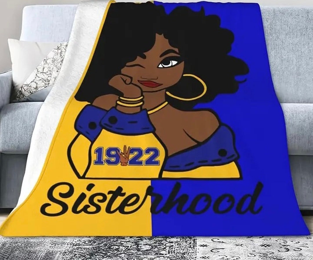 Sigma Gamma Rho Sorority Sassy Girl Flannel Throw Blanket - Etsy