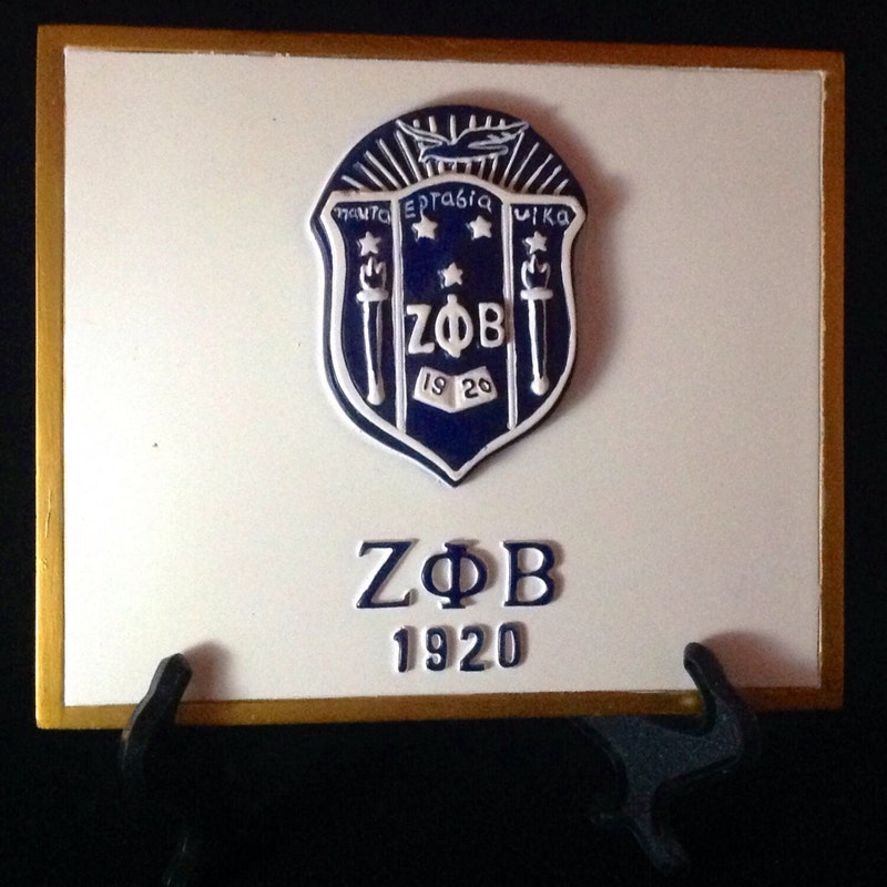 Zeta Phi Beta Crest - Etsy