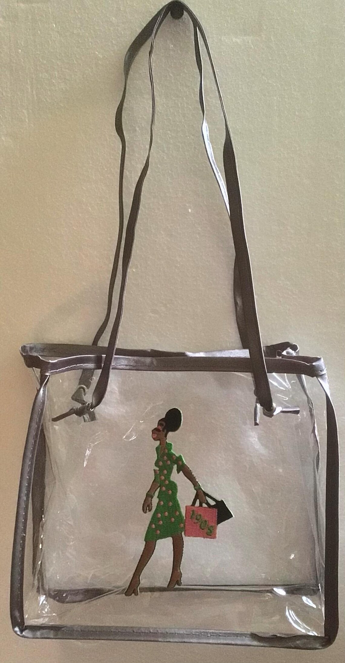 1908 Sorority Clear Diva Lady Make-up Bag - Etsy