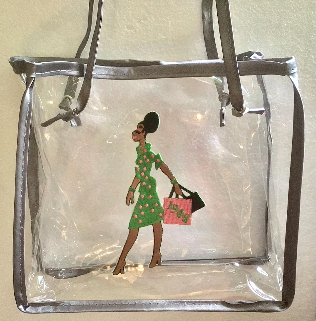 1908 Sorority Clear Diva Lady Make-up Bag - Etsy