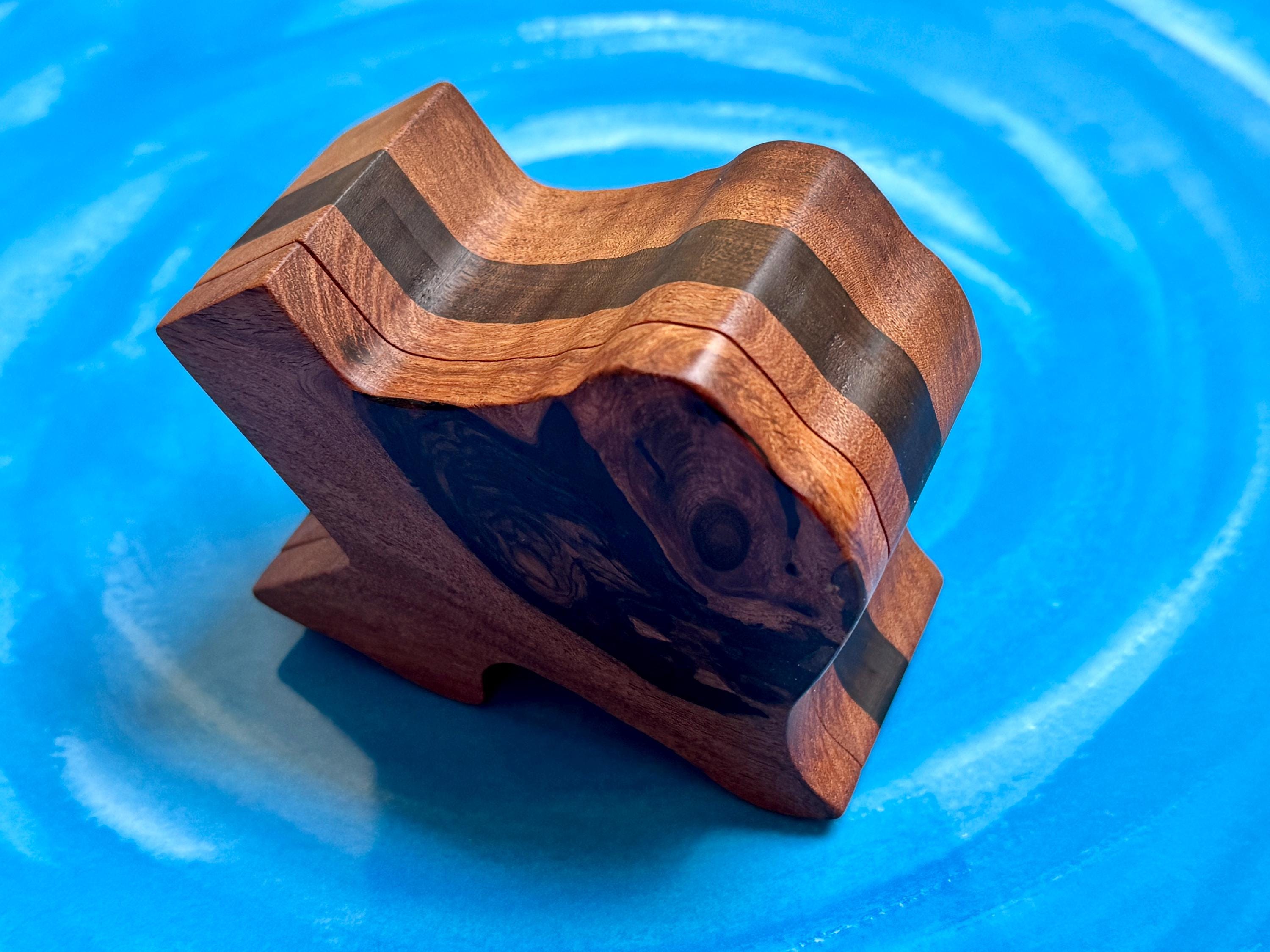 Texas Shaped Wooden Keepsake Box - Etsy