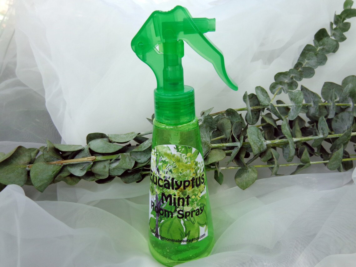 Eucalyptus Mint Room Spray-essential Oil Room Spray - Etsy