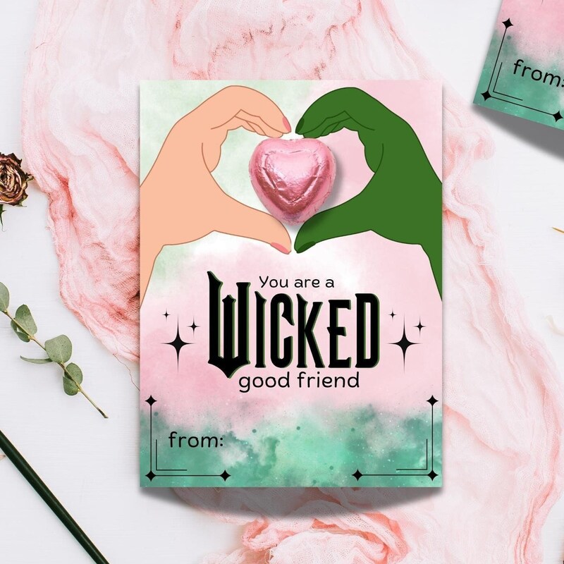 Wicked School Valentine - Etsy