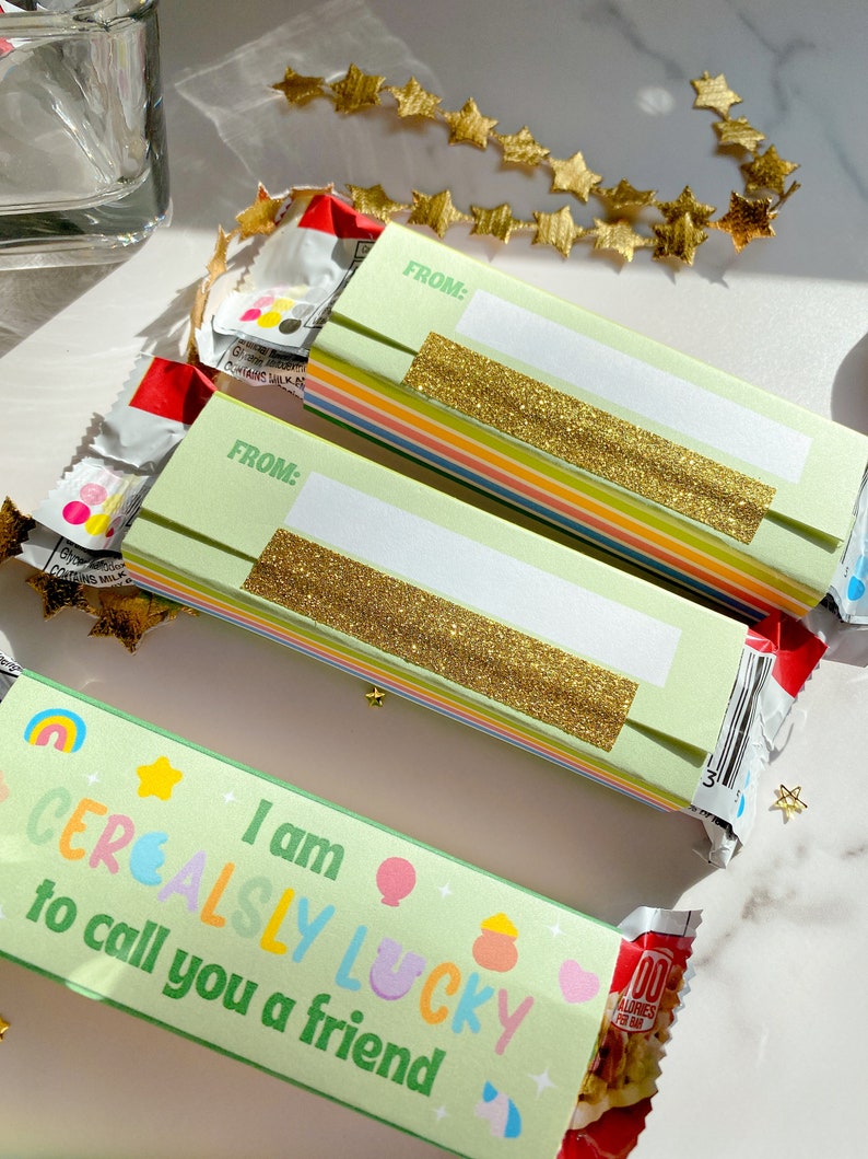 St. Patrick's Day Printable, DIY Birthday Party Favor, School Party ...