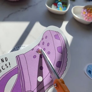 Class Gift Printable, DIY Birthday Party Favor, Shoe Charm, Valentine's ...