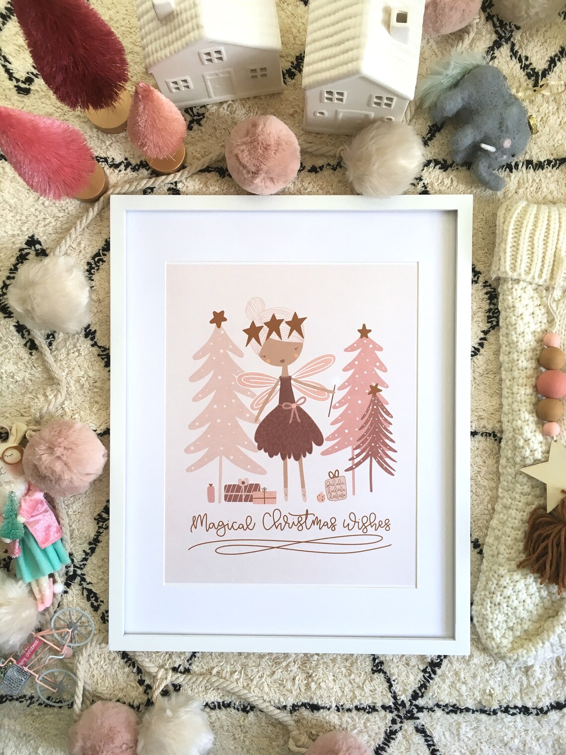 Magical Christmas Christmas Printable Art Sugar Plum Fairy | Etsy