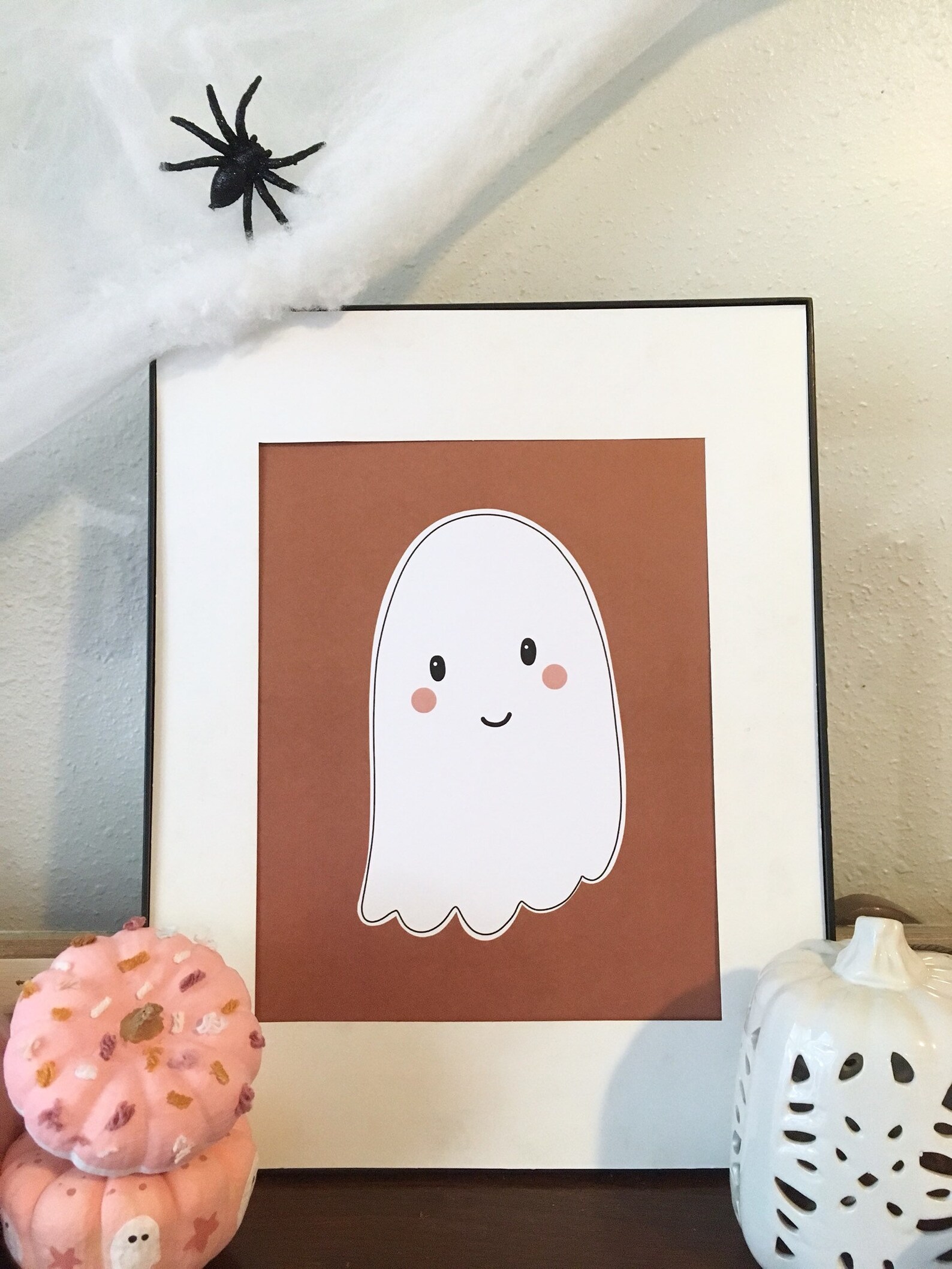 Kids Halloween Decor Halloween Art Ghost Decorations - Etsy