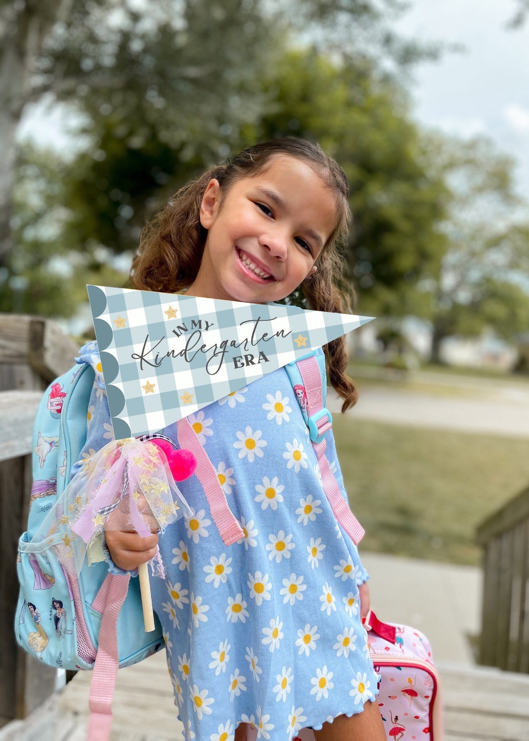 First Day of School Pennant Flag, 1st Day of School Era, First Day of ...