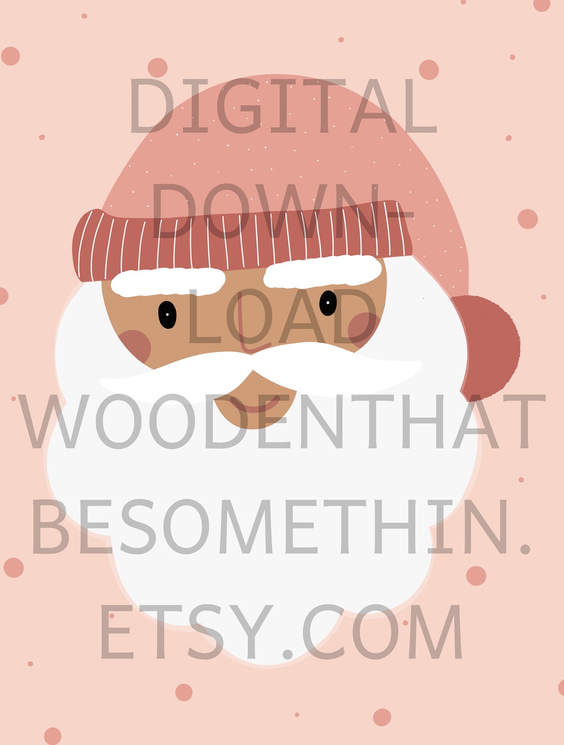Santa Printable Art, Magical Christmas, Christmas Printable Art ...