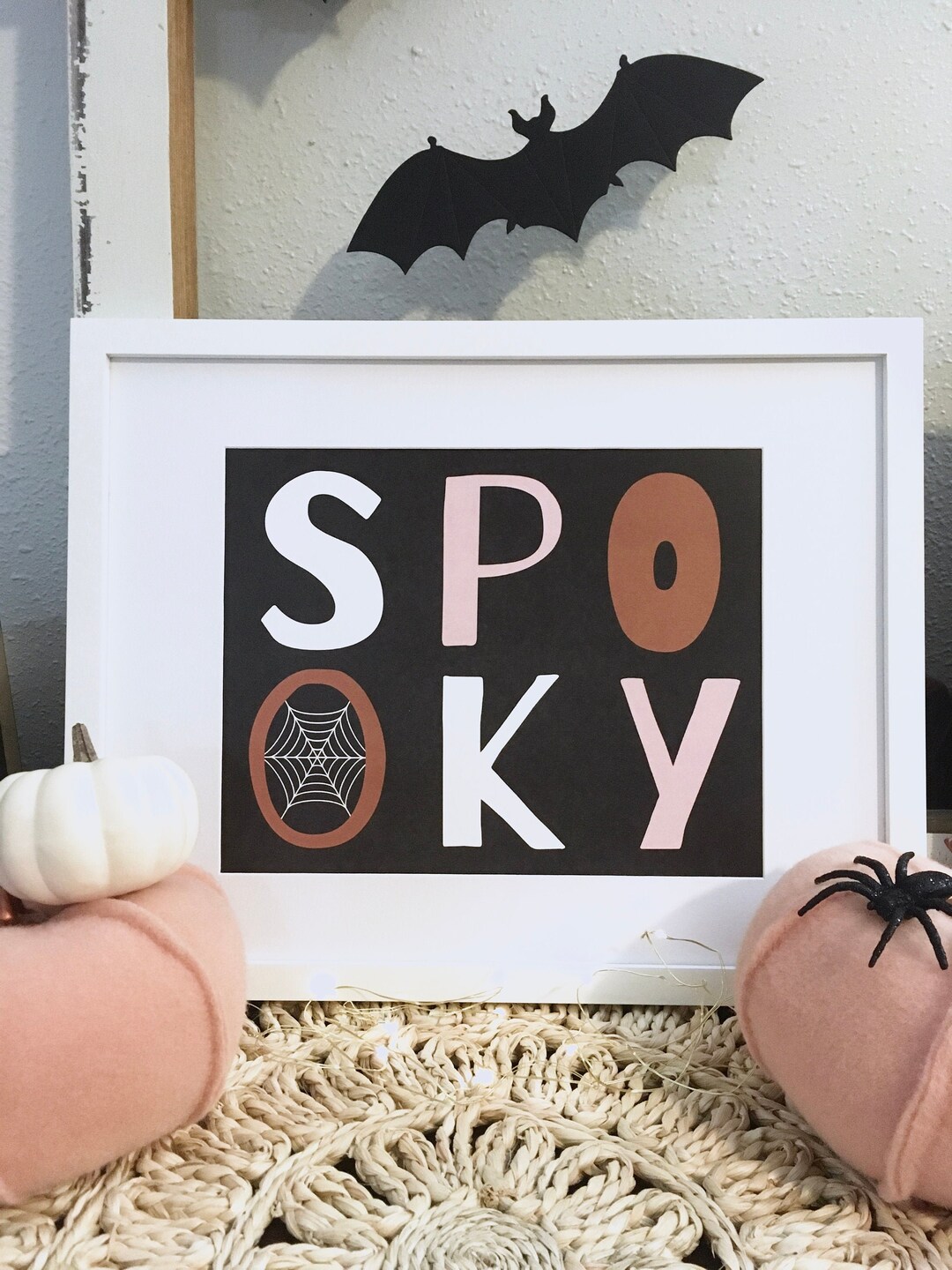 Spider Decorations, Halloween Banner, Spooky Printable, Pink Halloween ...