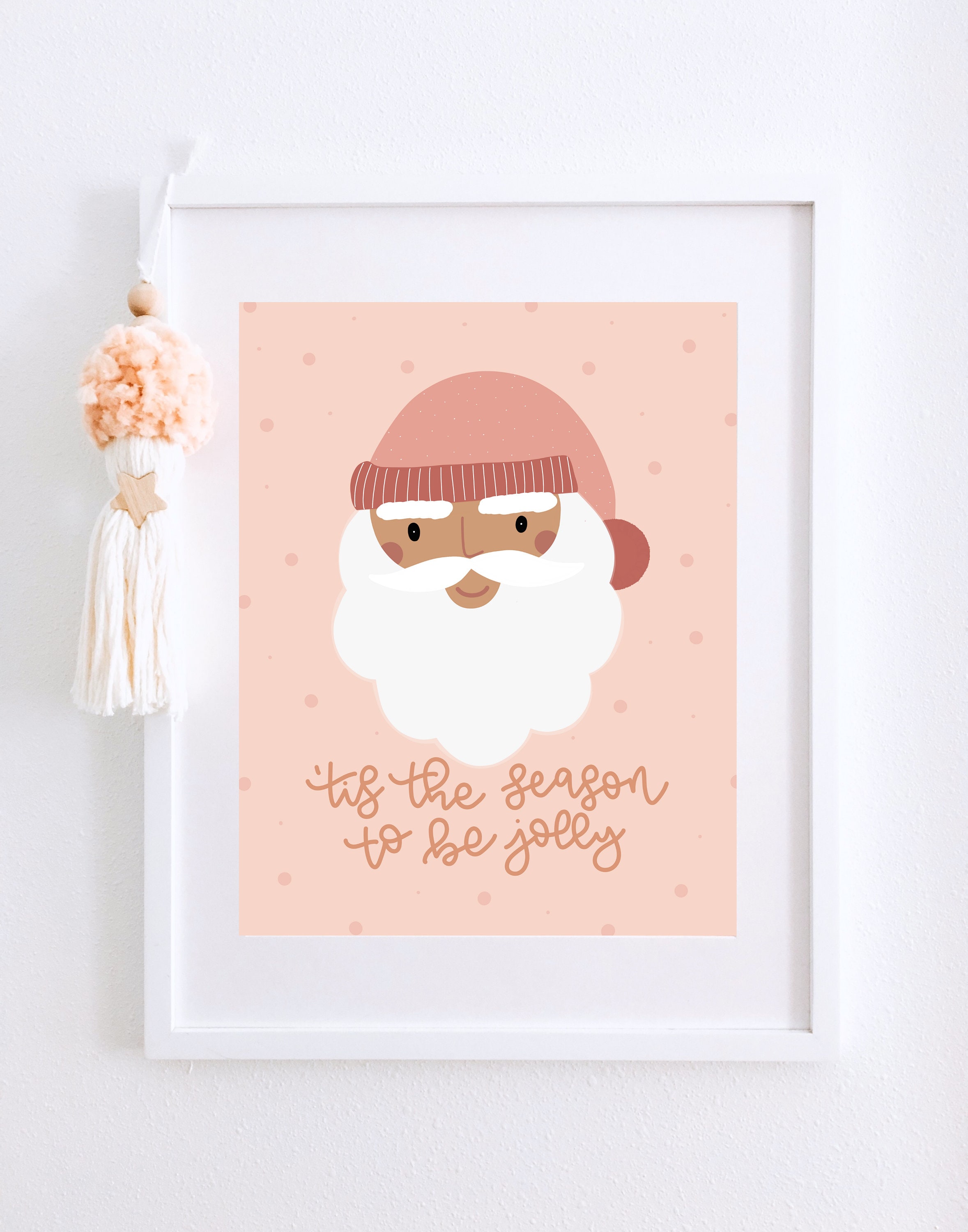 Santa Printable Art Magical Christmas Christmas Printable | Etsy