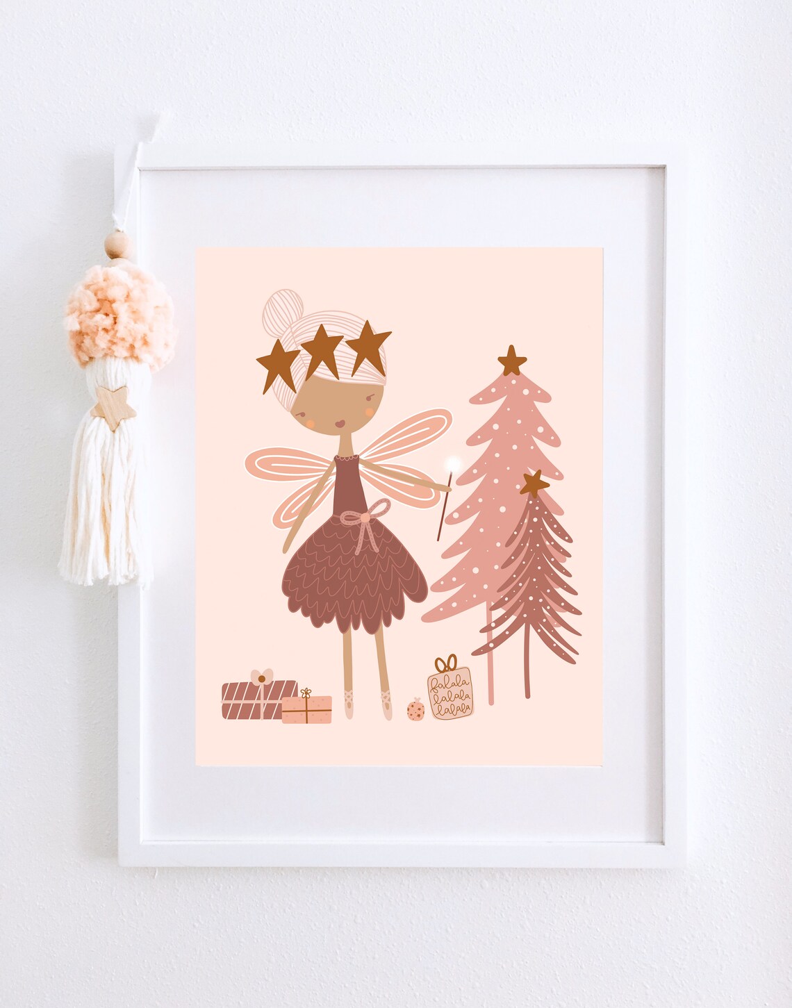 Magical Christmas Christmas Printable Art Sugar Plum Fairy | Etsy