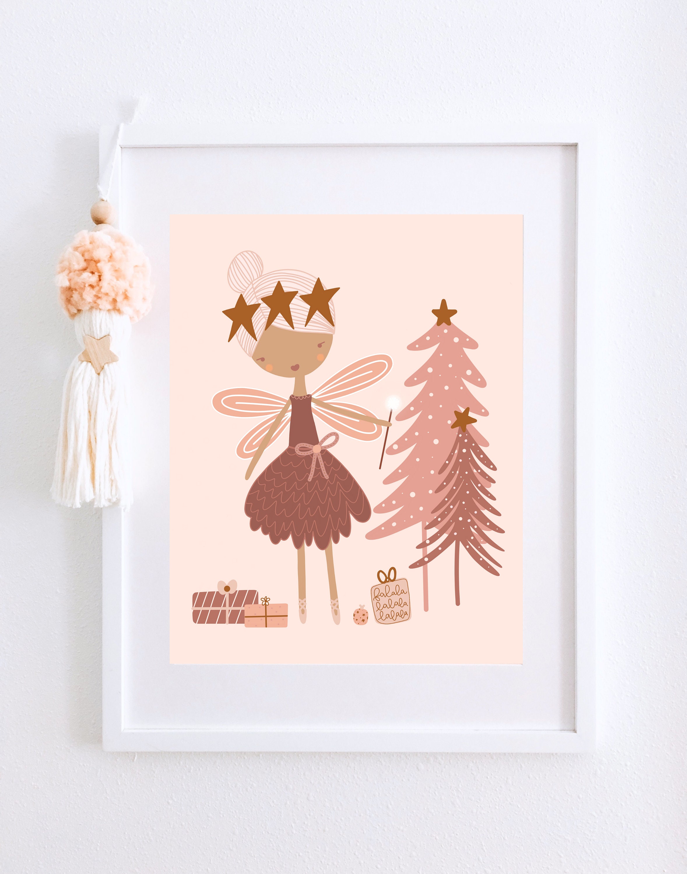 Magical Christmas Christmas Printable Art Sugar Plum Fairy | Etsy