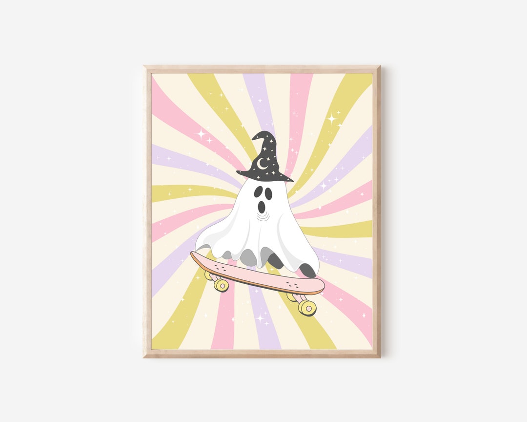 Halloween Printables, Pastel Halloween, Cute Halloween Decor, Boho ...