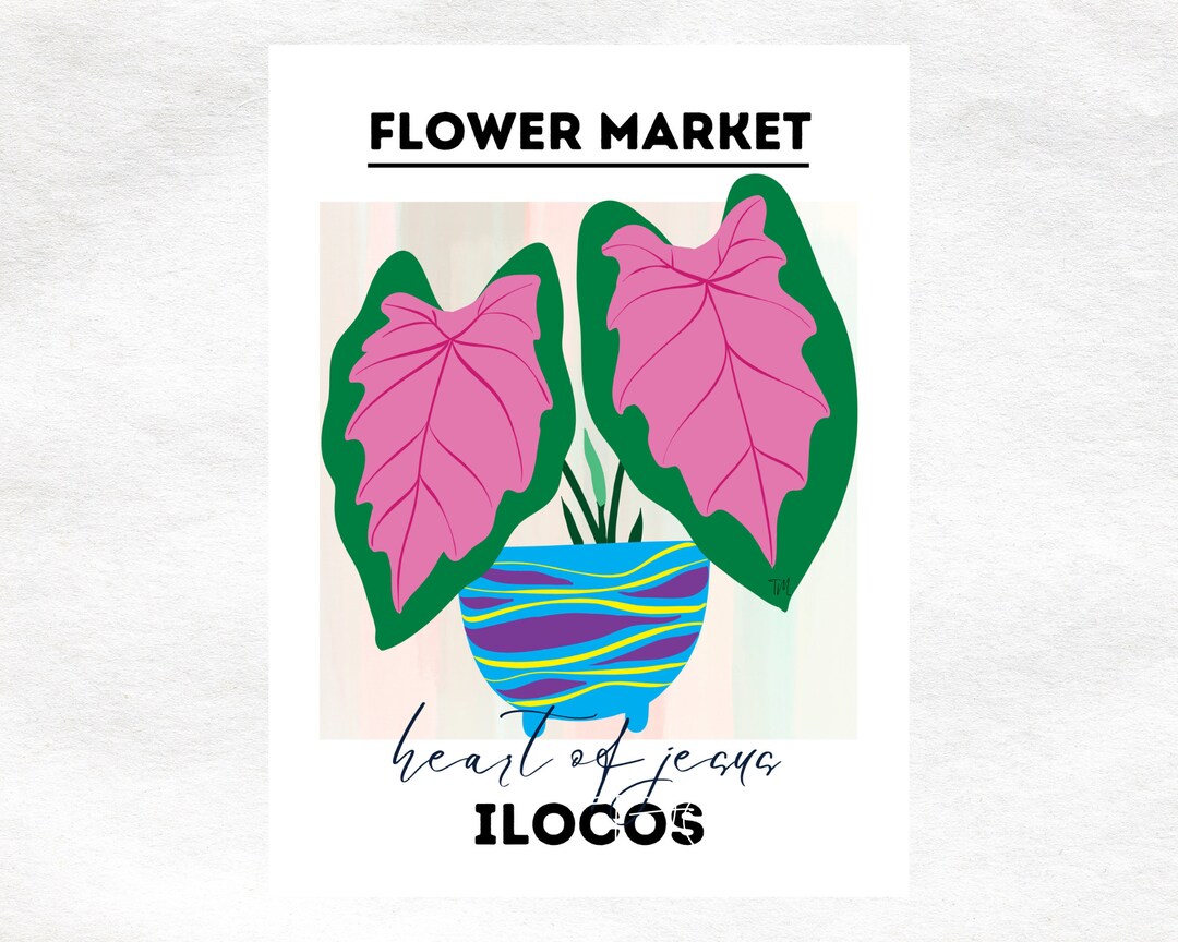 Flower Market: Heart of Jesus From Ilocos - Etsy
