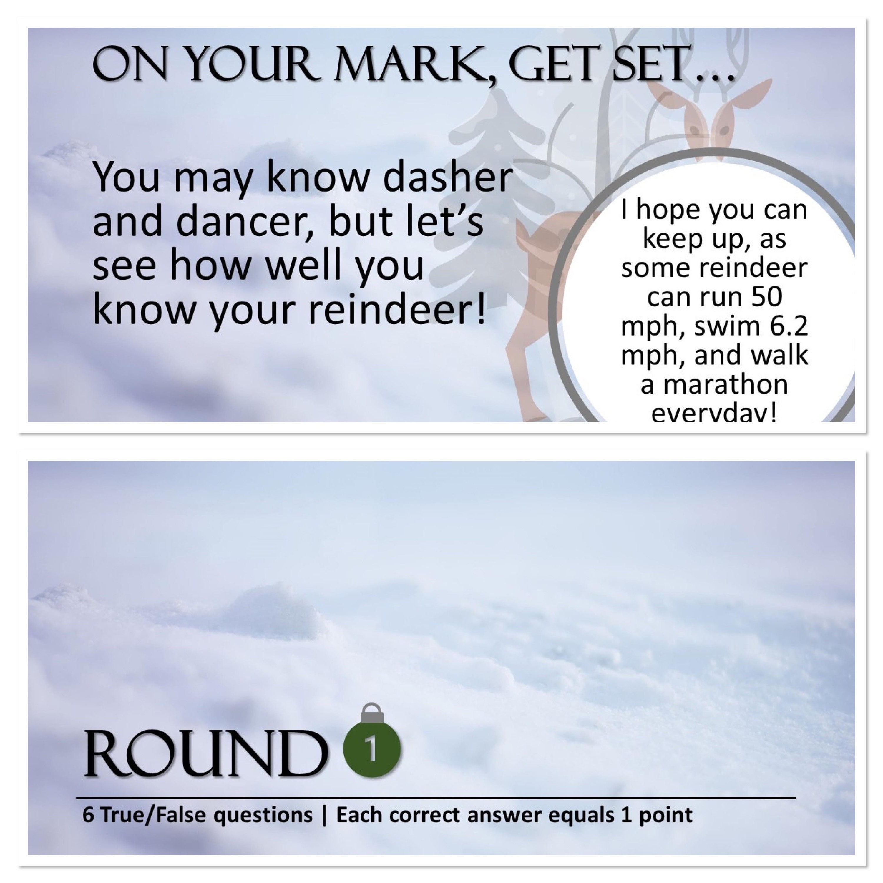 Reindeer Games Christmas Party Virtual Zoom / Google Meet or In-person ...