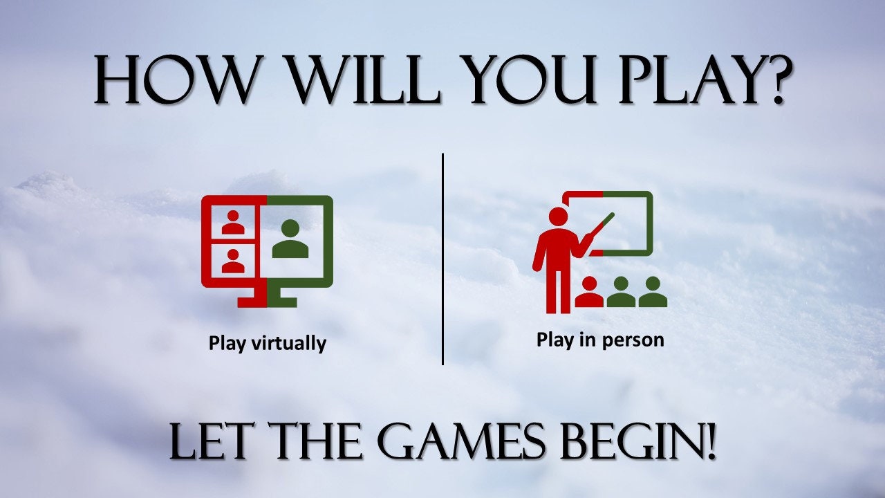 Reindeer Games Christmas Party Virtual Zoom / Google Meet or In-person ...