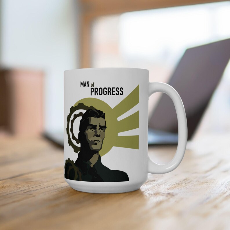 Arcane man of Progress Jayce Mug With Show Logo on Back, Available in ...