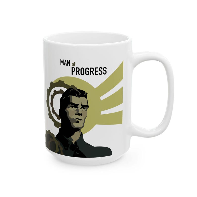 Arcane man of Progress Jayce Mug With Show Logo on Back, Available in ...