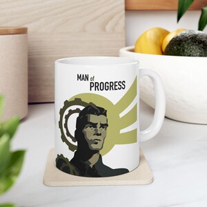 Arcane "man of Progress" Jayce Mug With Show Logo on Back, Available in ...