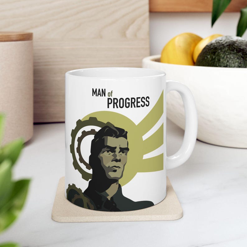 Arcane "man of Progress" Jayce Mug With Show Logo on Back, Available in ...
