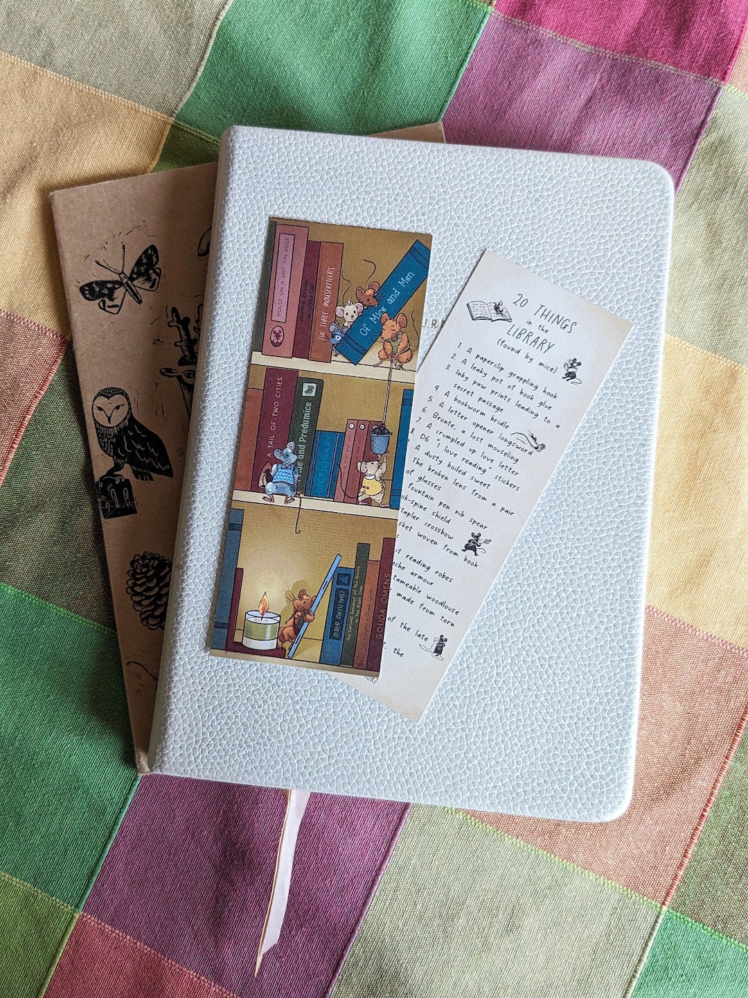 Mice in the Library Bookmark - a D20 Roll Table for Games Like Dnd and ...