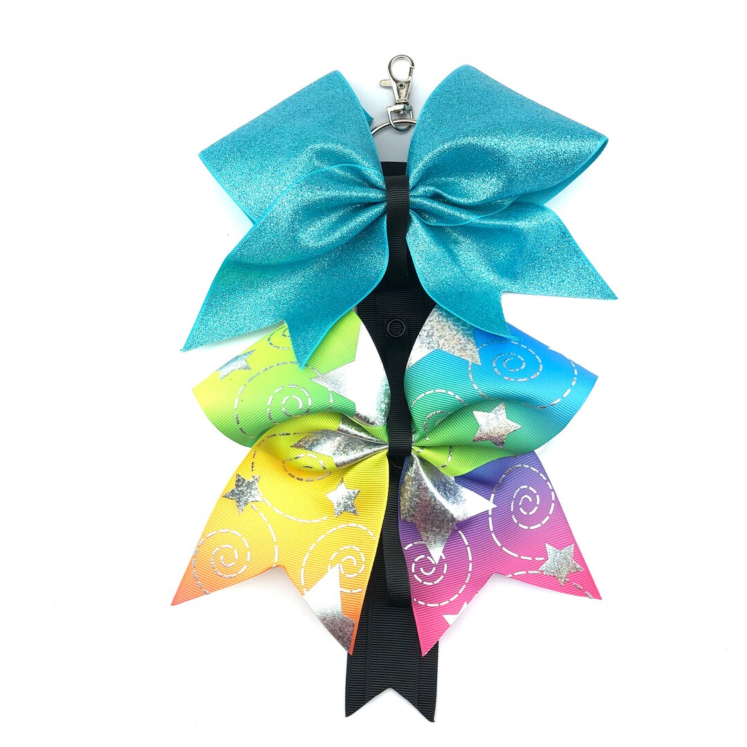 Backpack Cheer Bow Holder Display, Cheer Bows, Bow Organizer, Cheer Bow ...