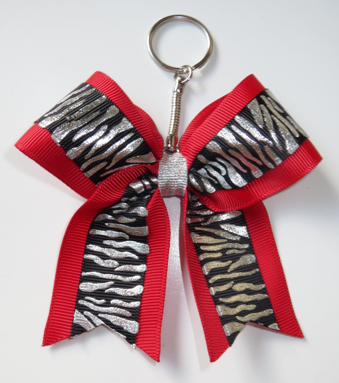 Cheer Bow Key Chain bow key chain bow key chains | Etsy