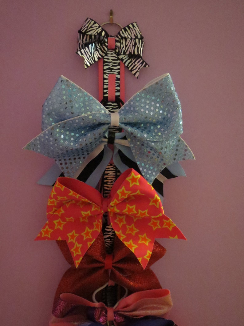 Cheer Bow Holder for Cheer Bows With Bow Keychain GIFT SET | Etsy