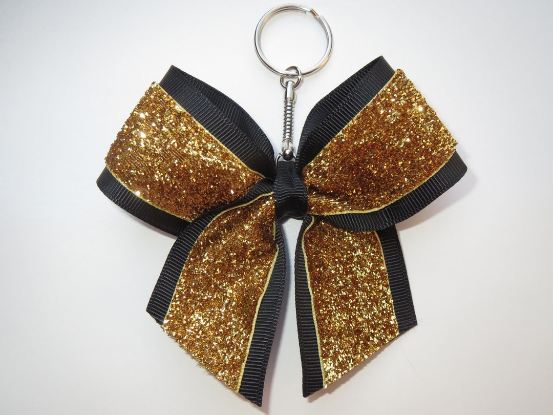 Cheer Bow Key Chain, Bow Key Chain, Bow Keychain, Cheerleading ...