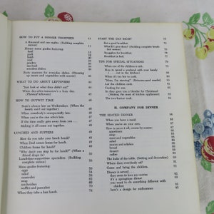 The General Foods Cookbook 1959 First Edition Illustrated Everyday and ...