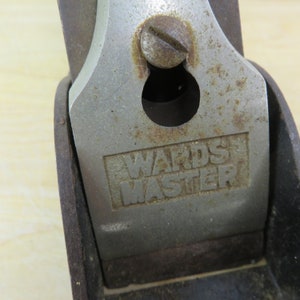 Wards Master Jack Plane No 3 Vintage Smoothing Wood Smooth Bottom Hand ...