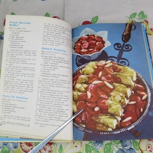 Lot of 2 the Family Circle Cook Books Meat Cookbook and the Dessert and ...