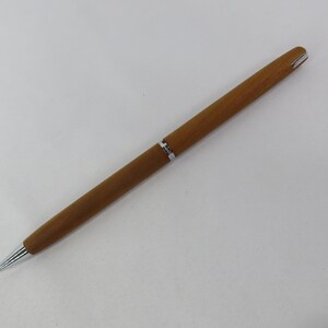 Vintage Hallmark Cherry Wood Pen in Original Wooden Box Ball Point Pen ...