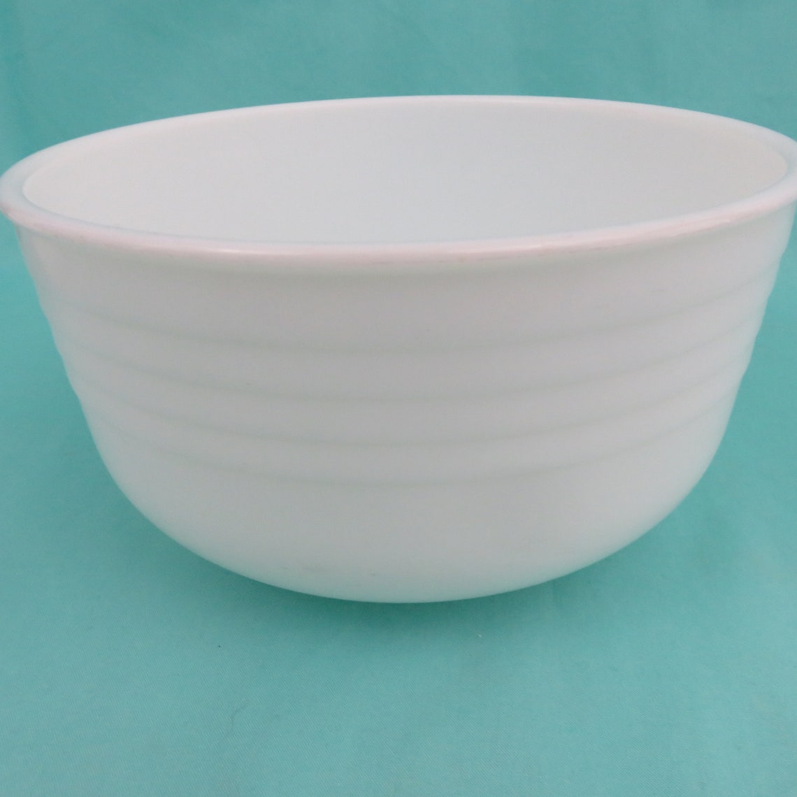 Pyrex General Mills Opal Ringed Stand Mixer Bowl Large White - Etsy