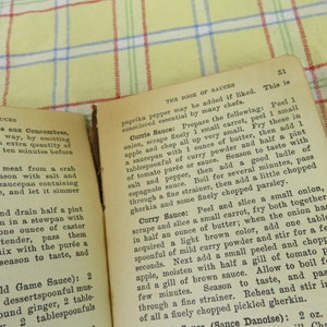 Lot of 2 Antique Professional Chef Recipe Books 1904 A Selection of ...