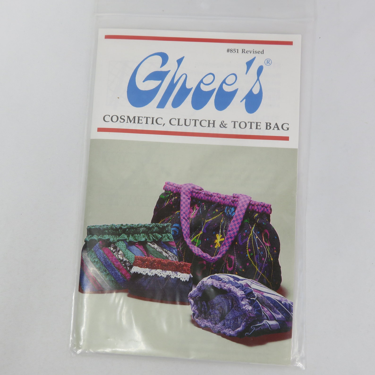 Lot of 6 Handbag Purse Sewing Patterns Ghee's Satchel - Etsy