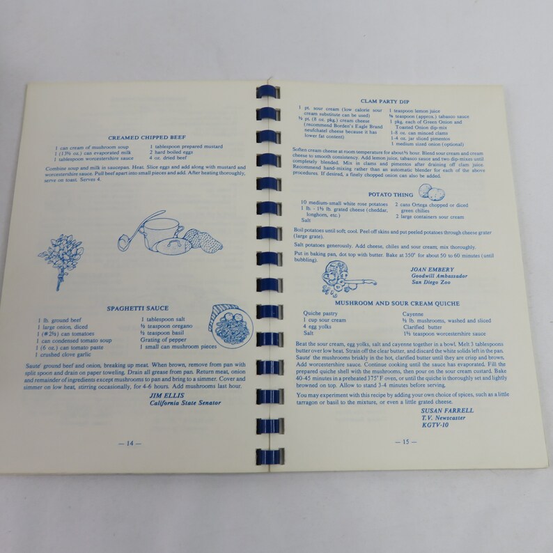 What's Cooking San Diego Cookbook 1986 Edition Favorite Recipes of San ...