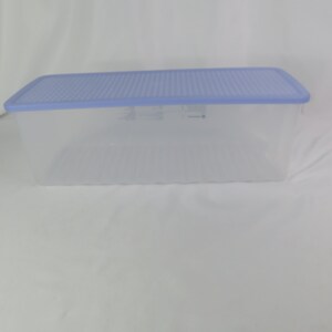 Tupperware Fridge Mates Smart Dual Vent Rectangular Sheer 3995A Food ...