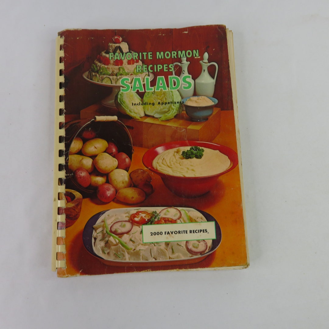 Recipes on Parade Salads and Appetizers Cookbook Mormon Cook Book 1968 ...