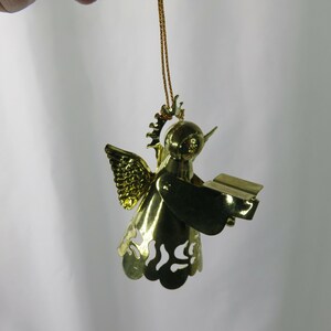Brass Filigree Angel Ornaments Set of 4 Centurion Collection 3" Tall ...