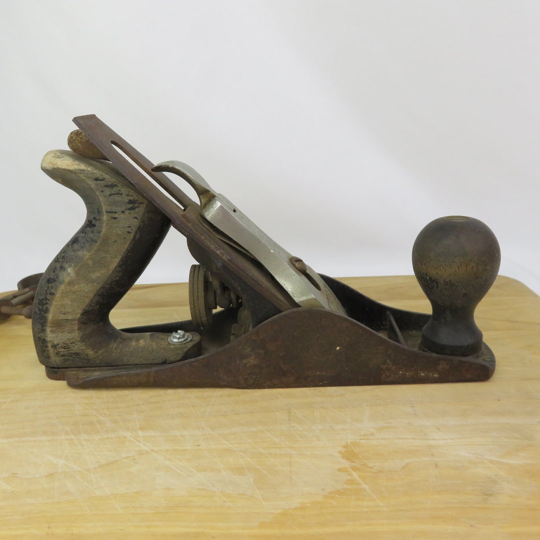 Wards Master Jack Plane No 3 Vintage Smoothing Wood Smooth Bottom Hand ...