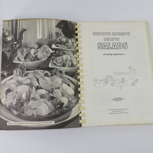Recipes on Parade Salads and Appetizers Cookbook Mormon Cook Book 1968 ...