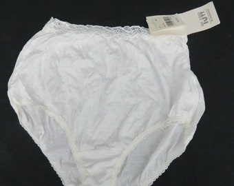 White Granny Panty Etsy