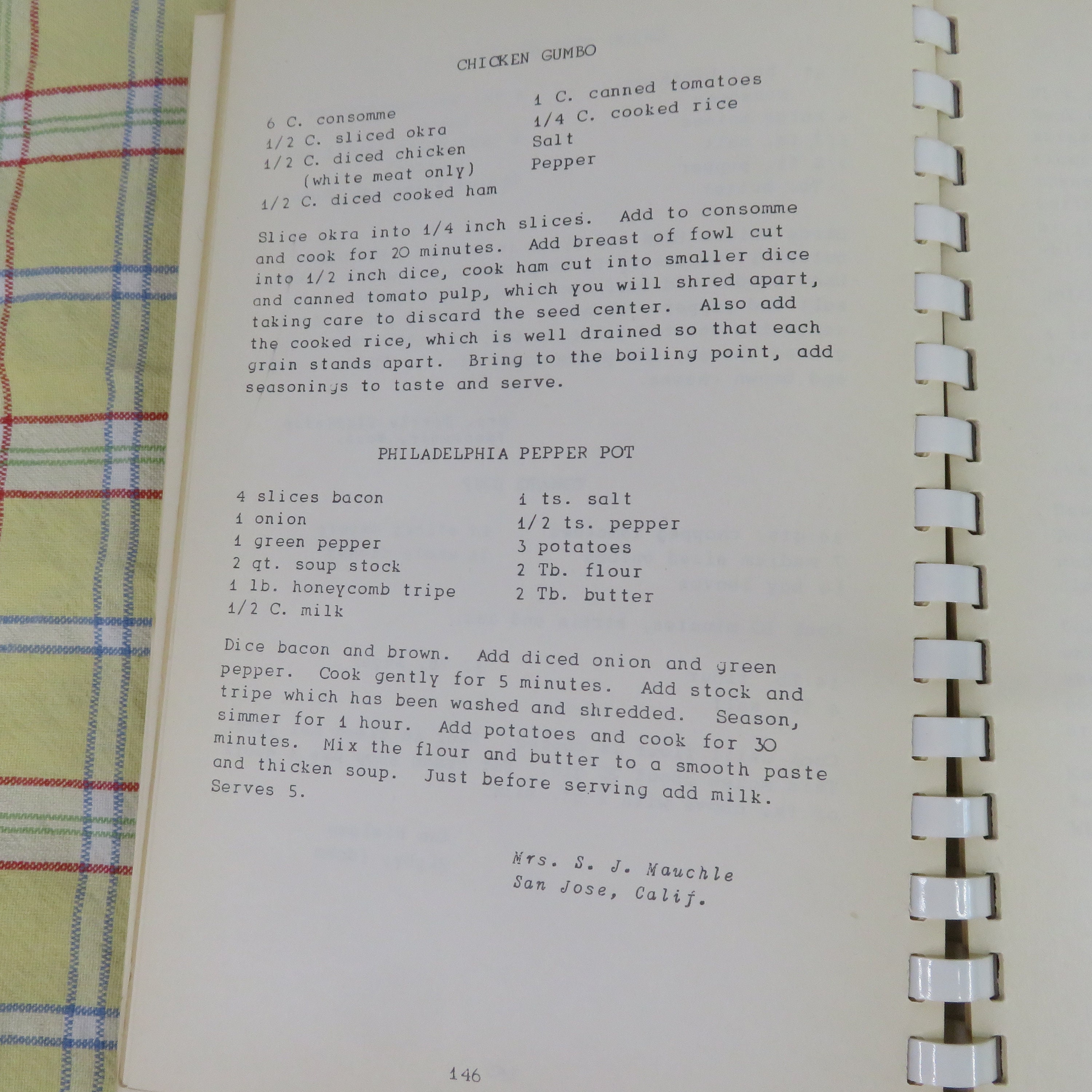 Auxiliary Cook Book Insuring Good Eats 1950s Farmer's Insurance Agent ...